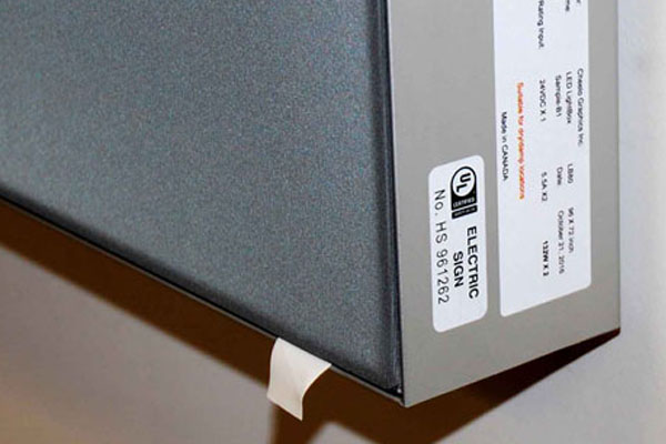 Wall Mount Light Box - LightBox Supplies